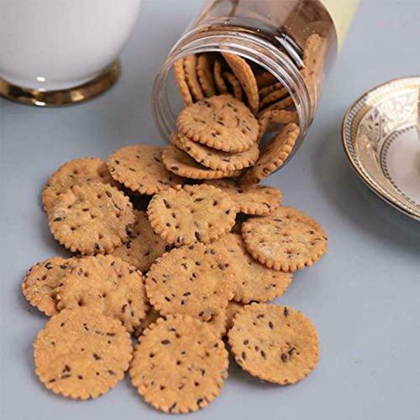 Healthy Baked Wheat Mathri (Flax Seed) 500 G - JioMart