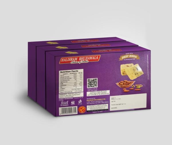 Haldiram Bhujiawala Pure Ghee Soan Papdi 1.5kg (500g X 3 pac) | Delicious Crispy & Flaky Premium ...