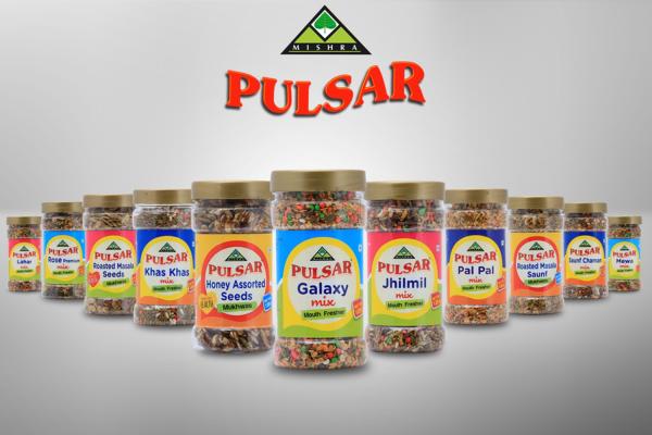 PULSAR (PACK OF 4) MEWA MIX, SAUNF CHAMAN, KHASKHAS MIX & ROASTED ...