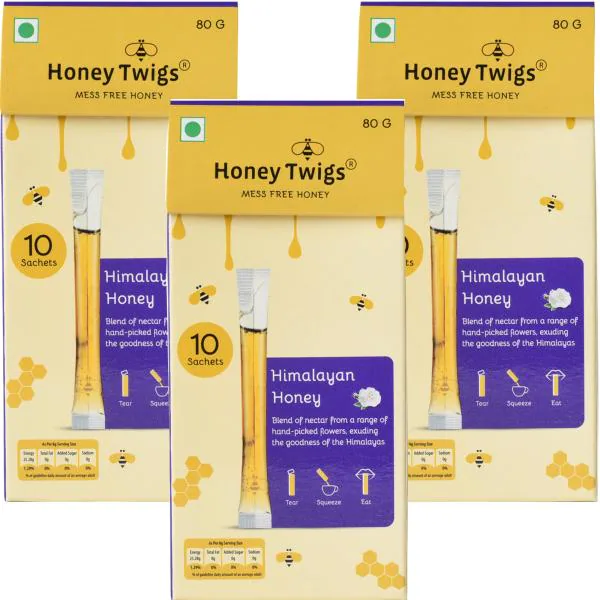 Honey Twigs Himalayan Multiflora Honey 80gms - JioMart