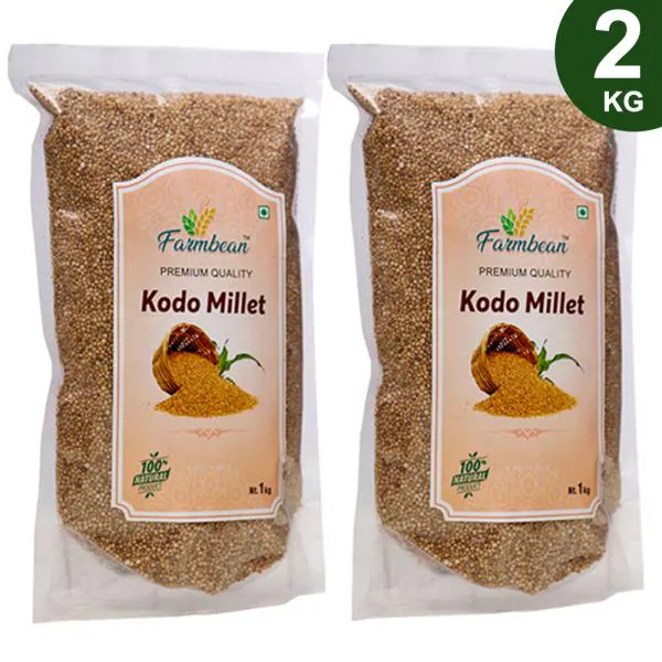 Farmbean Kodo Millet 2 KG (Kodra / Varagu / Arikelu / Hark / Varigu ...