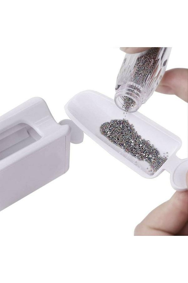 Sminakh Professional Tray Recycling System Nail Dipping Powder Storage ...