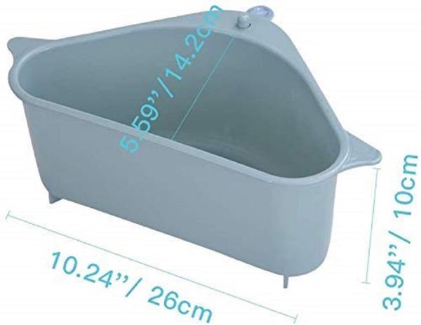 Sink Basket Strainer, Multi-Functional Kitchen Triangle Drain Sink ...
