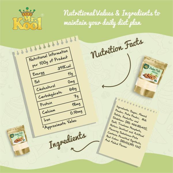 MR. KOOL Badam Pista Flavor Milkshake Powder, Badam Pista Milk Drink ...
