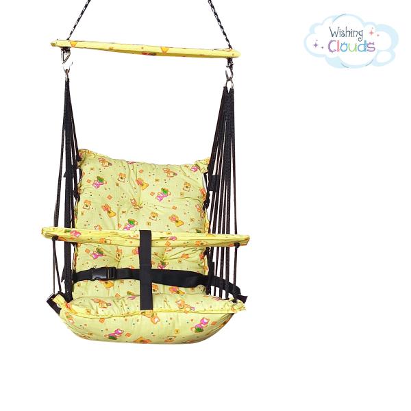 Wishing Clouds Baby Jhula for Bedroom for 0 to 5 Years (Jazz Printed ...