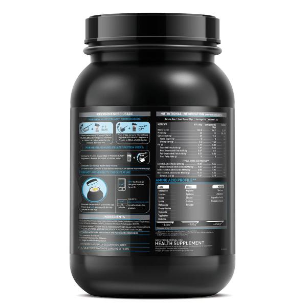 MuscleBlaze Beginner's Whey Protein Powder Supplement (Blueberry, 1 kg / 2.2 lb, 33 Servings ...