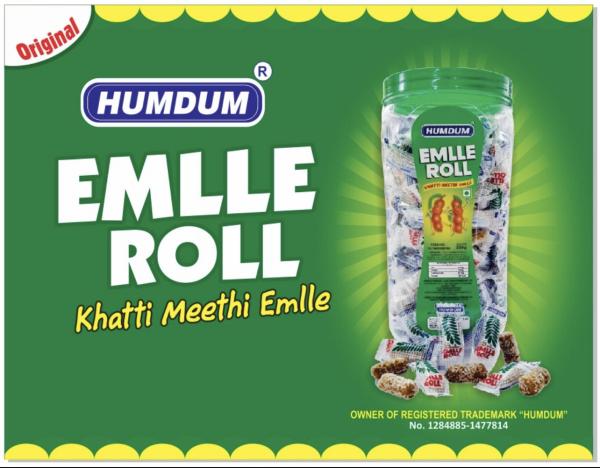 ALKA FOODS HUMDUM EMLEE ROLL Khatti Meethi Imli Tamarind Flavor Candy ...