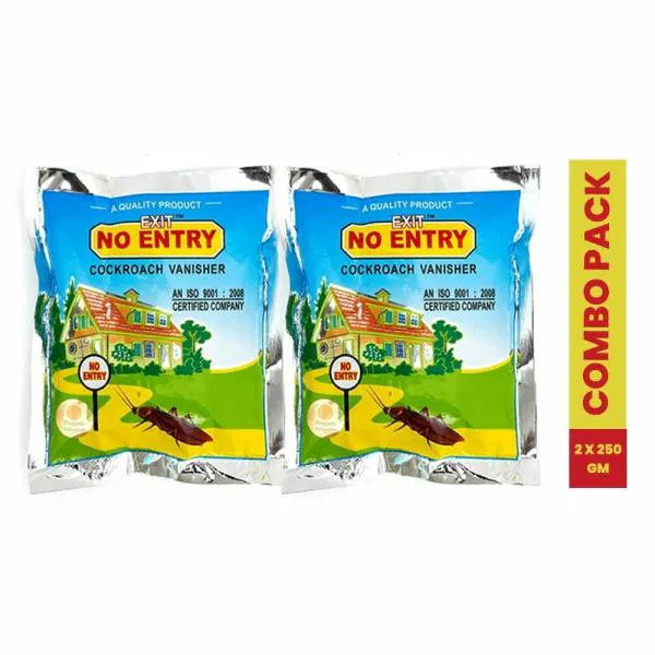 Exit No Entry Cockroach Vanisher, 250g (Pack of 2) - JioMart