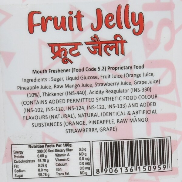 Funtush Fruit Jelly Candy / Jelly Toffee / Jelly Bites / Jelly Cubes ...
