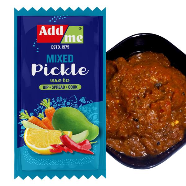 Add me Achar Mixed Pickle 12gm Sachet Each Mix achar 240 Sachet 2880 ...