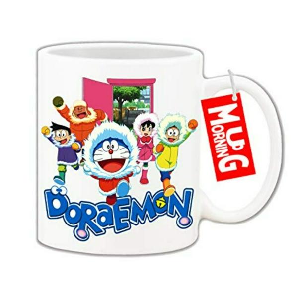 Mug Morning Doraemon Milk Mug for Kids - JioMart