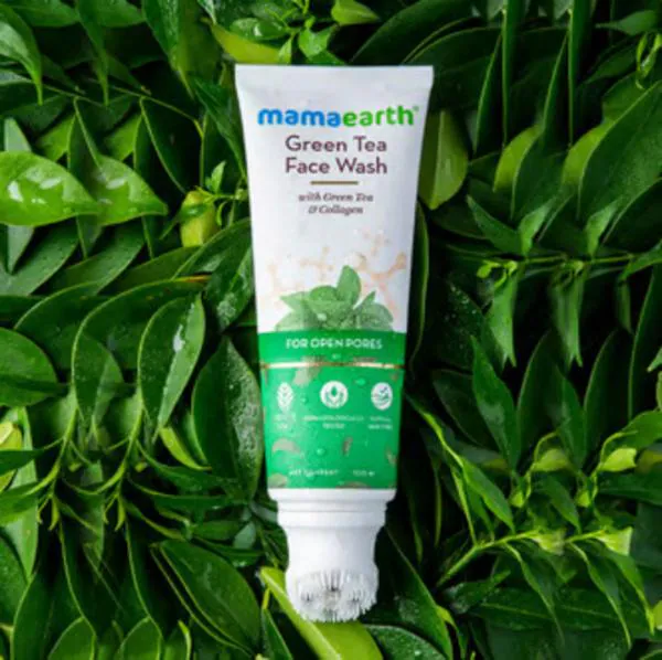 Mamaearth Green Tea Face Wash With Green Tea & Collagen For Open Pores ...