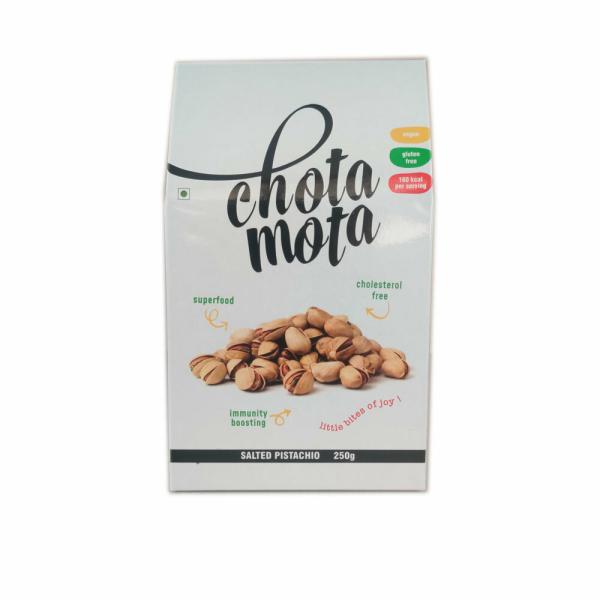 Chota Mota Salted Pistachio 250g | California Pista Shelled | Small ...