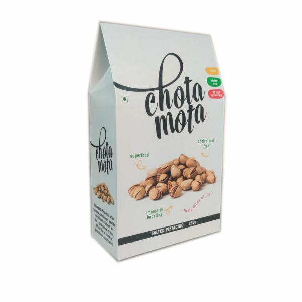 Chota Mota Salted Pistachio 250g | California Pista Shelled | Small ...