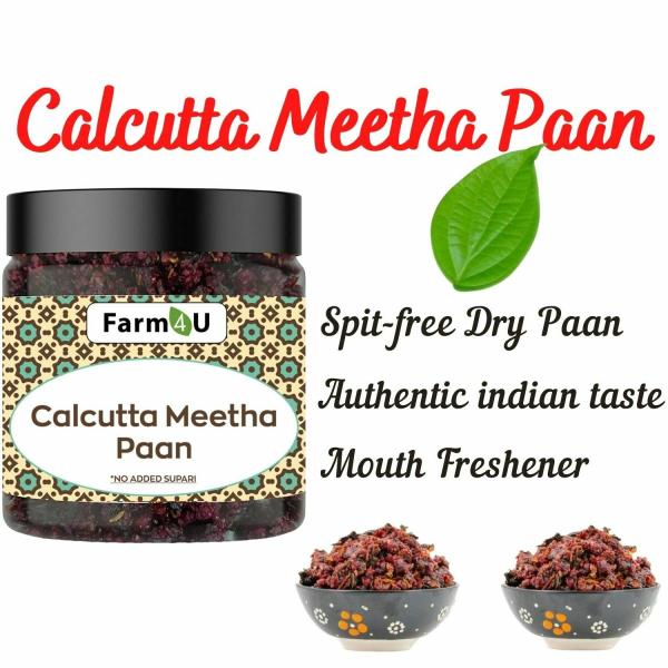 FARM4U (Pack of 2) Premium Banarasi Meetha Paan& Calcutta Meetha Paan ...