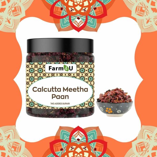 FARM4U (Pack of 2) Premium Banarasi Meetha Paan& Calcutta Meetha Paan ...