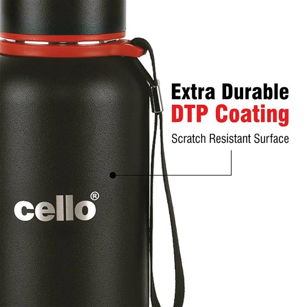 Cello Duro Tuff Steel Series- Kent Double Walled Stainless Steel Water ...