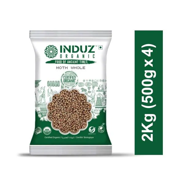 Induz Organic Moth Whole 2 KG - JioMart