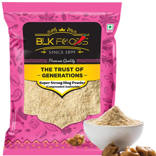 BLK Foods 100g Hing'ka'King | Super Strong Asafoetida Powder | Original ...