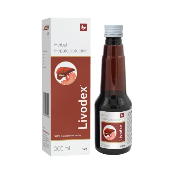 Livodex Syrup 200 ml | Liver Health Supplement|Helps to Detox Liver ...