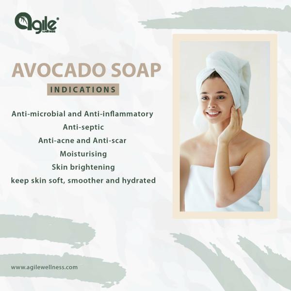Agile Wellness Avocado Handmade Soap 120 g - JioMart