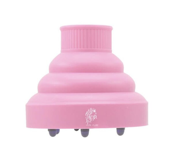 Curl Cure Pink Collapsible Curly Hair Diffuser - JioMart