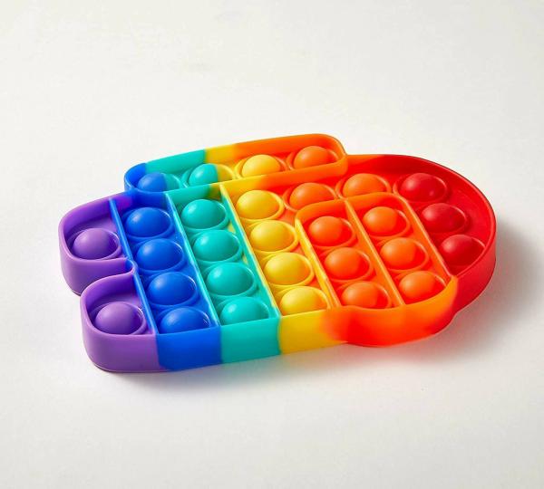 BHARJA Jialto Multicolor Silicone, Rubber Push Bubble Fidget Robot ...
