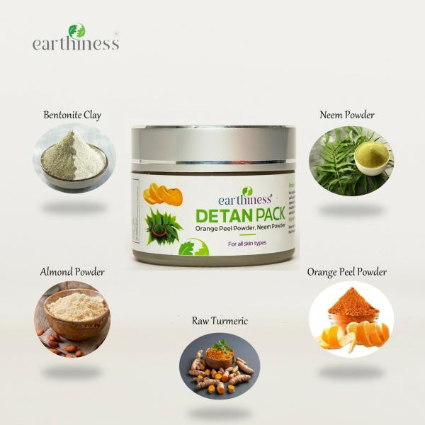 Earthiness Detan Pack - 50 gm - JioMart