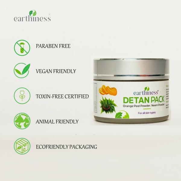 Earthiness Detan Pack - 50 gm - JioMart