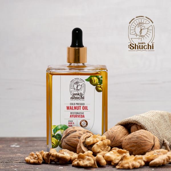 Janki shuchi's Organic Walnut oil 100 ML - JioMart