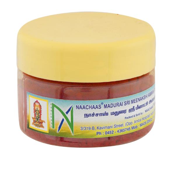 Naachaas Madurai Shri Meenakshi Turmeric Thazhampoo Kumkum Red colour ...