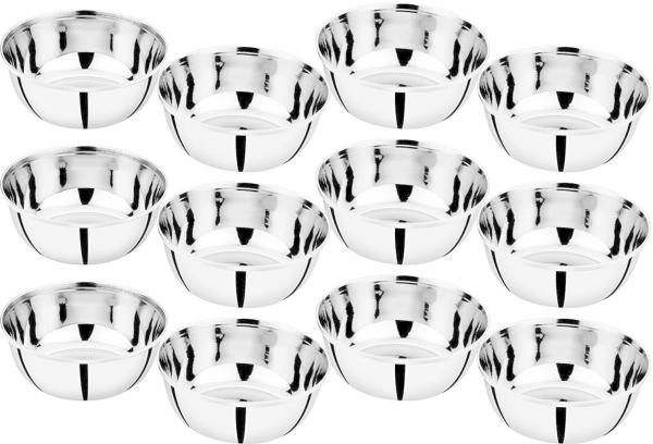 LEROYAL Food Grade Mirror Finish Silver Stainless Steel 200 ml ...