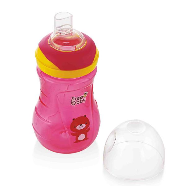 Beebaby Pink Soft Silicone Spout Sippy / Sipper Cup 250 ML 9M+ BPA FREE ...
