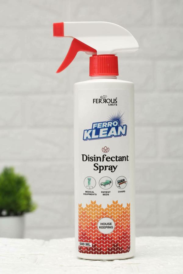 FERROKLEAN Disinfectant Spray Is Ideal To Disinfect Hard Surfaces Tables 1000 ml - Pack Of 2 ...