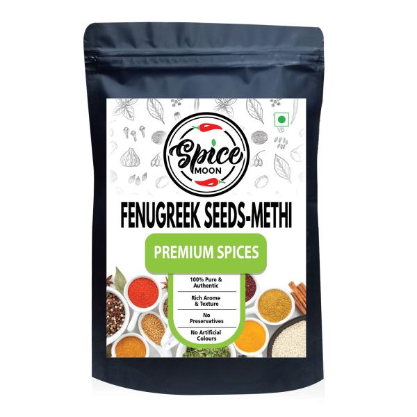 SPICE MOON Whole Fenugreek Seed Methi Perfect For Cooking|No ...