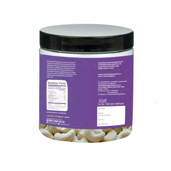 Wonderland Foods Dry Fruits Combo Pack Cashews 200g Walnut Kernels 150g ...