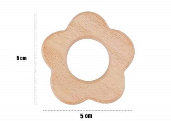 Enorme Organic Non Toxic Wooden Teethers For Babies ( Elephant & Star ...