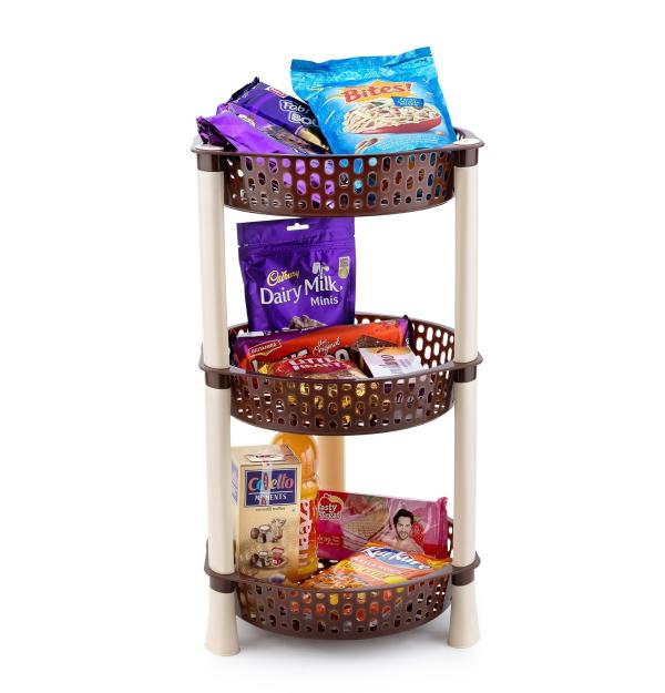 Biltoxi Multipurpose Kitchen Storage Basket, Vegetable Racks and Office ...