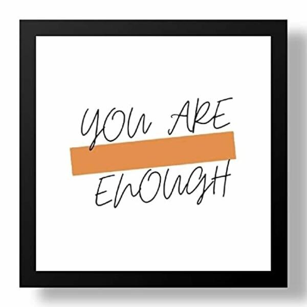 Gathari Inspirational Wall Abstract Poster You Are Enough Art Prints ...