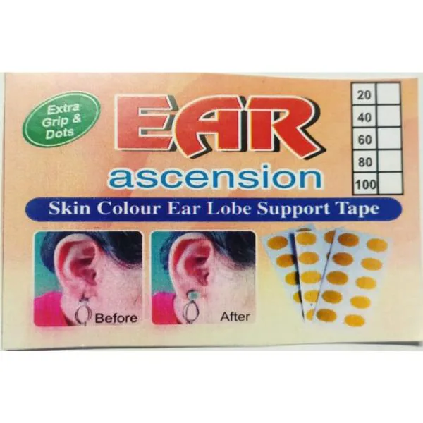 Beauty Tool Fabric Disposable Ear Lobe Support Tape For Girls And Women ...