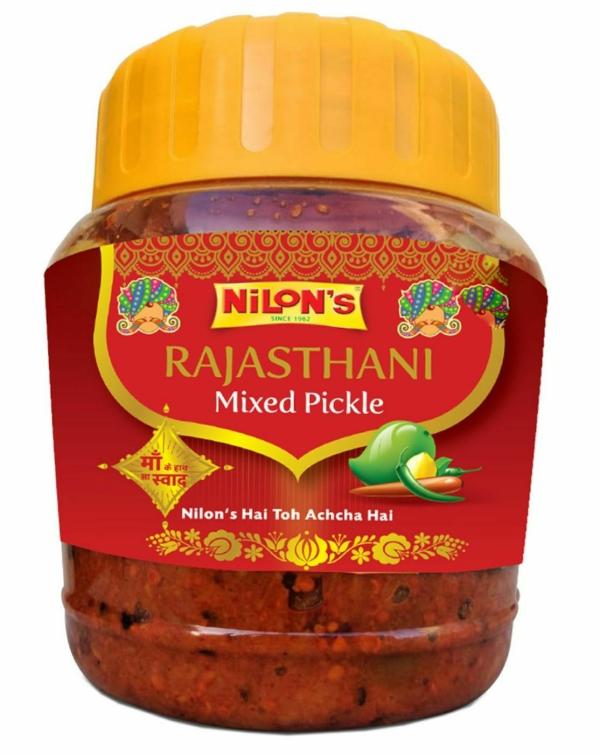 Nilon's - Rajasthani Green Chilli & Mixed - Achar / Pickle - Homemade ...