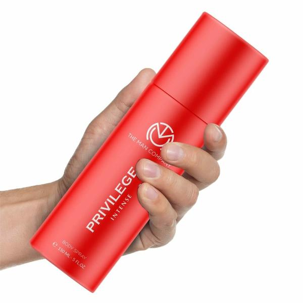 The Man Company Privilege Intense Deodorant for Men| Premium Body Spray ...