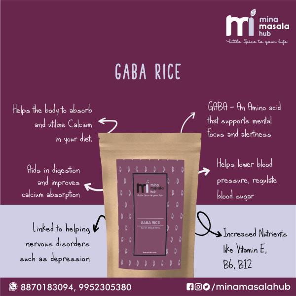 Mina Germinated Brown Rice / Gaba Rice 1kg - JioMart