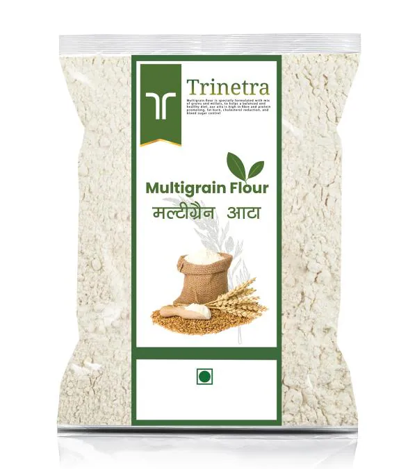 Trinetra Best Quality Multigrain Flour (Multigrain Atta)-3Kg (Packing ...