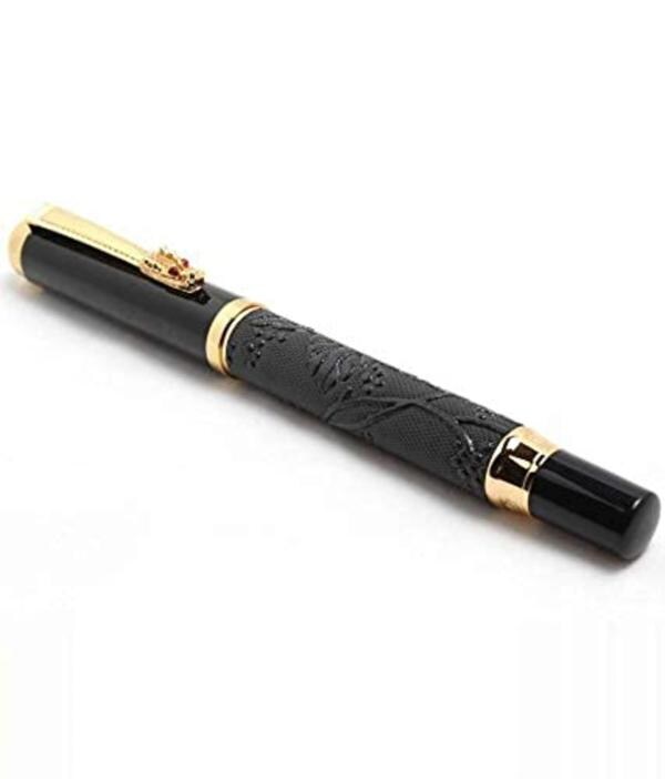 Abaj Stainless Steel Gold Dikawen Fountain Pen - JioMart