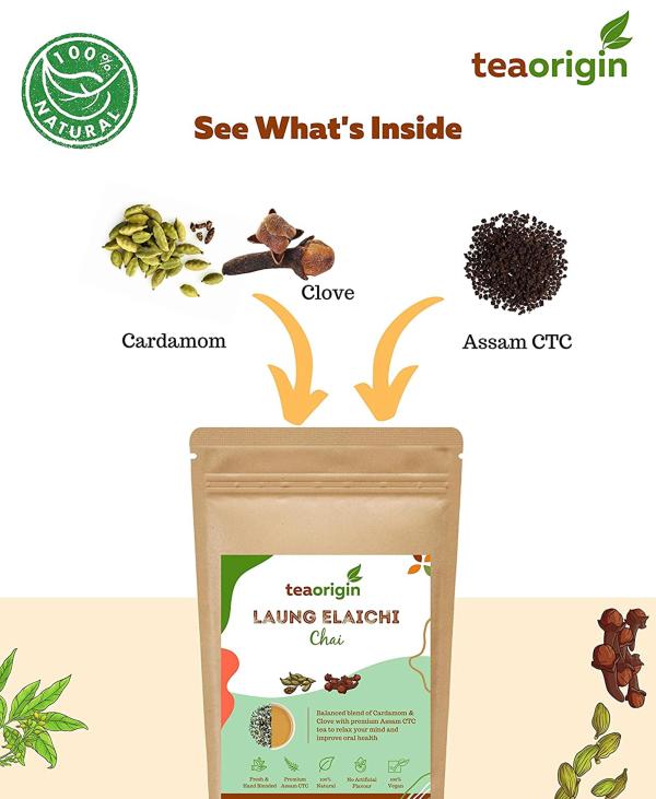 Teaorigin Laung Elaichi Chai - 250 g - JioMart