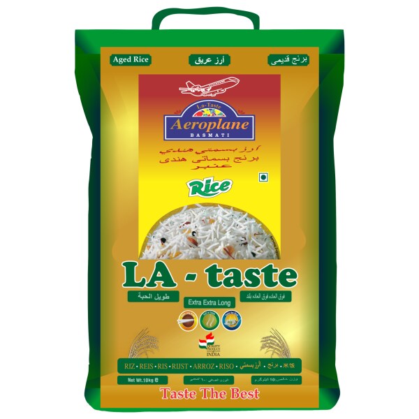 Aeroplane La Taste Sela Basmati Rice, 5 Kg - JioMart
