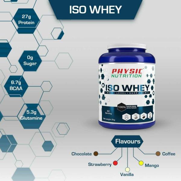 PHYSIC NUTRITION ISO WHEY - 1KG - COFFEE - JioMart