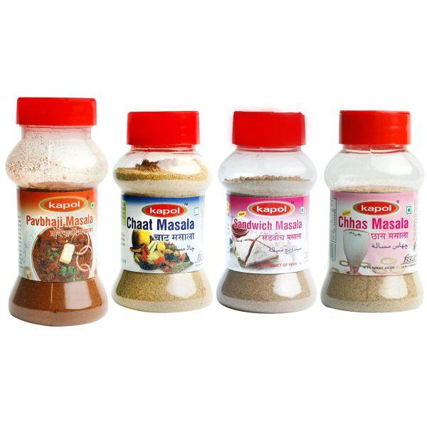 Kapol Pav Bhaji Masala , Sandwich Masala , Chaat Masala , Chaas Masala ...