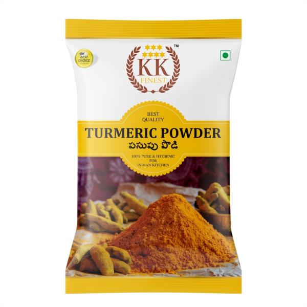KK FINEST Turmeric Powder | Haldi Powder, 100gm (Pack of 5) - JioMart